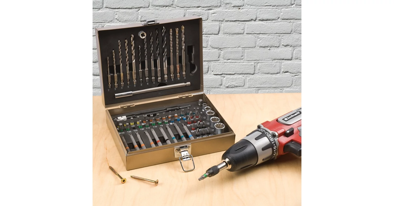 KWB PROFI POWER-BOX bit, fúrószár, dugókulcs klt. (67db-os)